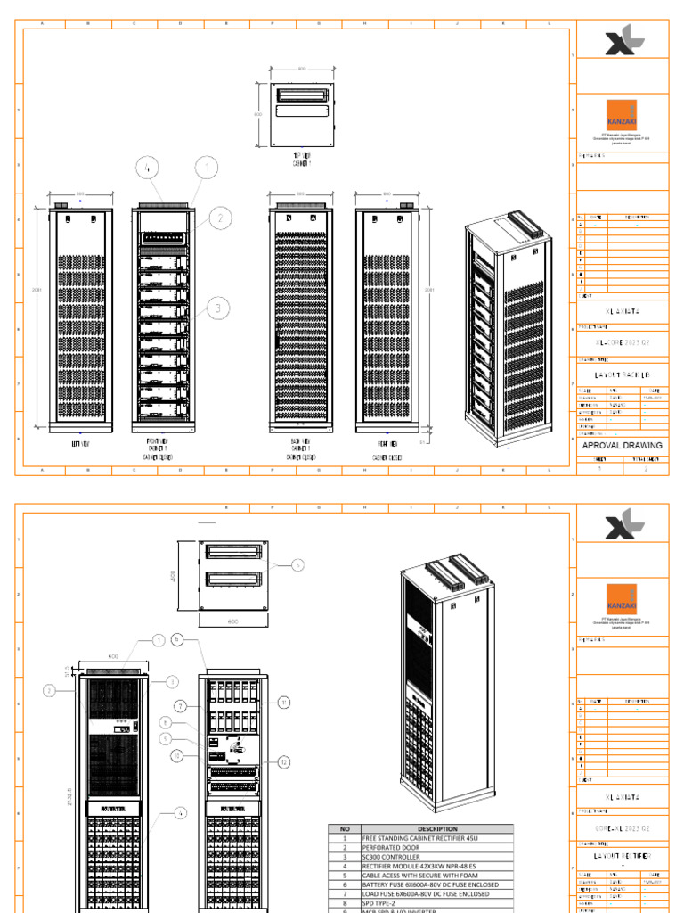 XL-Core and Core-XL Layout Drawings | PDF