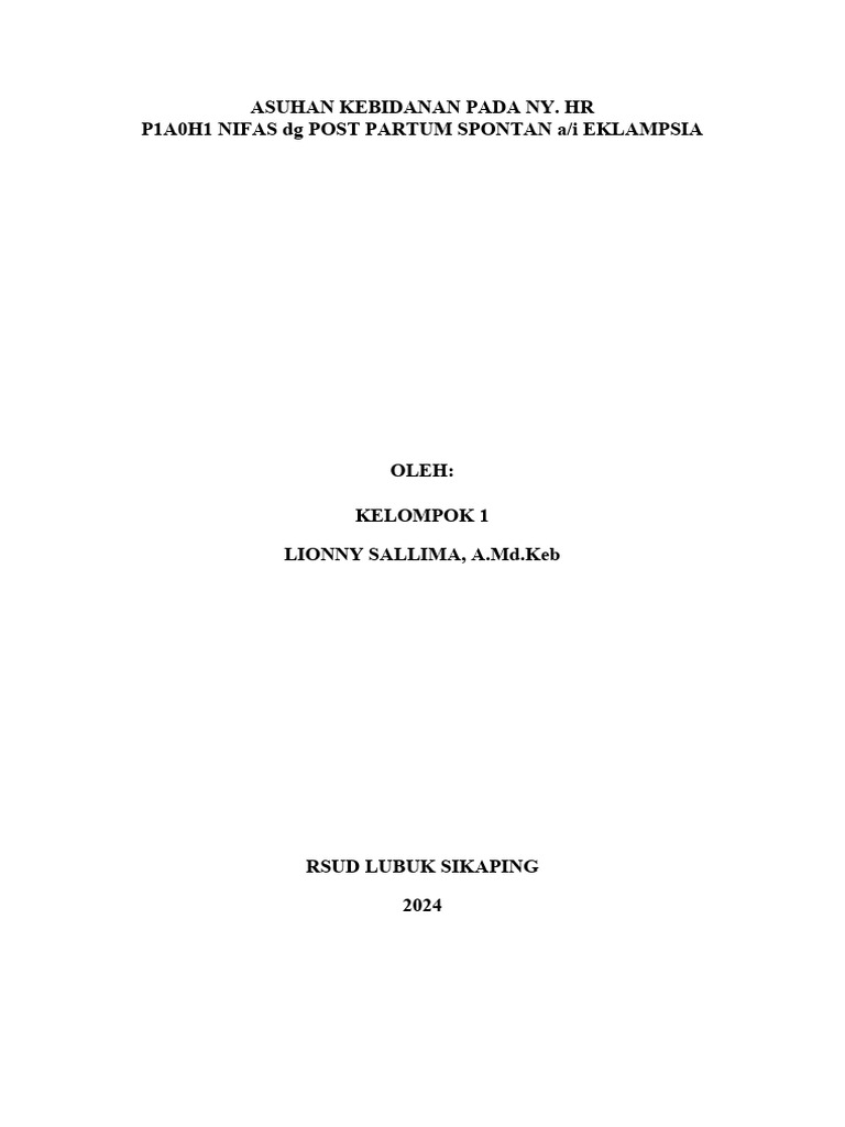 RDK Lionny Sallima 2024 | PDF