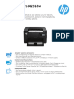 HP Color Laserjet Pro MFP 4303Dw Printer: Data Sheet | PDF | Image ...