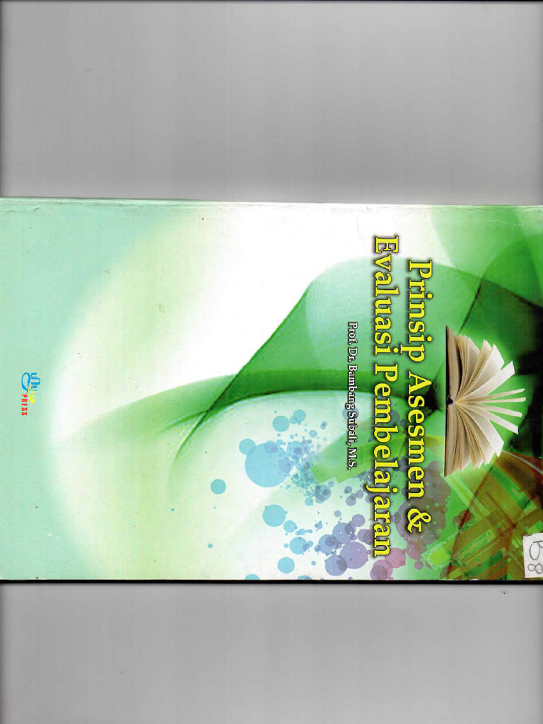 Editor Buku Prinsip Assesmen - Compressed | PDF