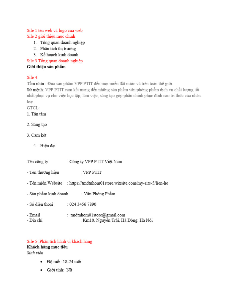 Báo Cáo TMDT | PDF