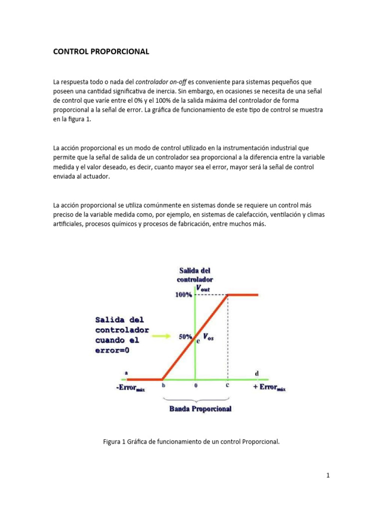 Práctica Control Proporcional ITL 2023 | PDF | Ecuaciones | Red eléctrica