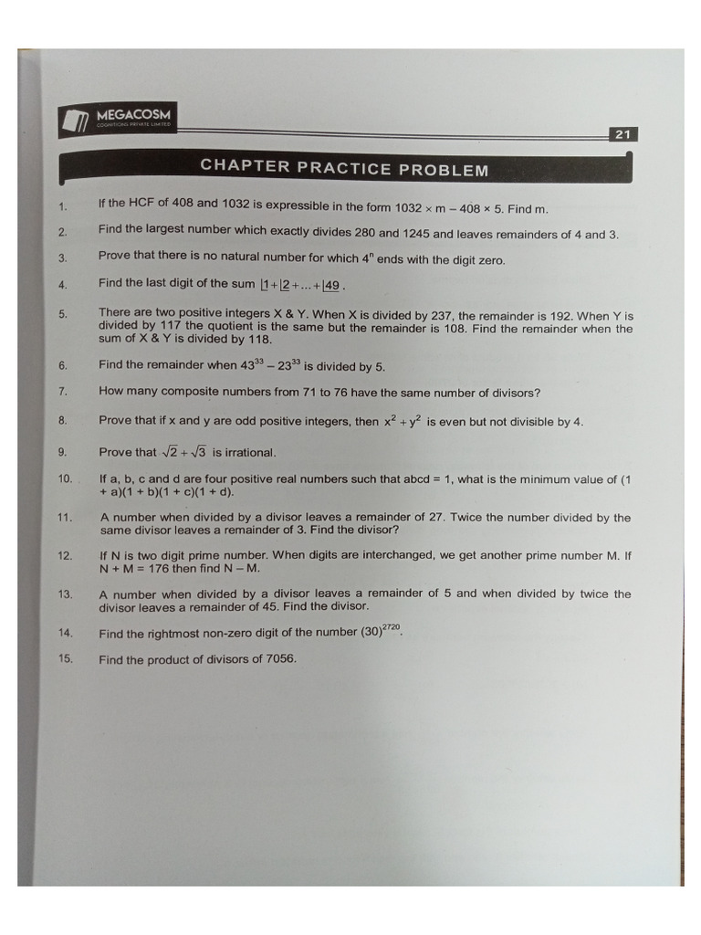 Phase 1 Real Numbers Revised Book | PDF