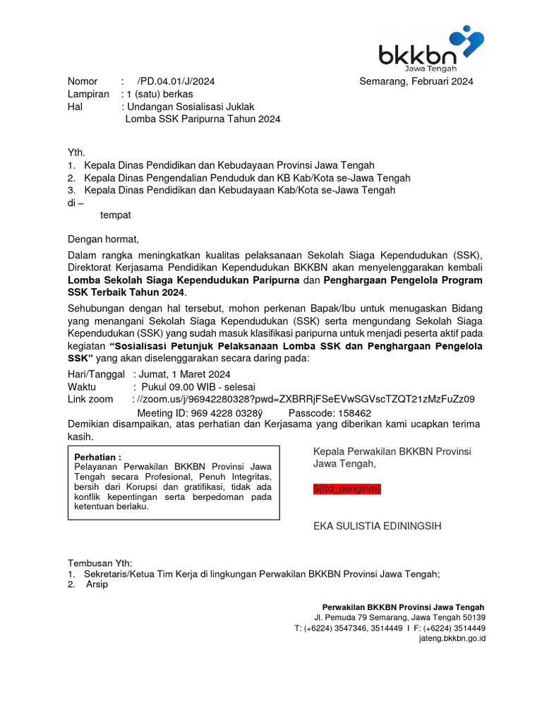 Und Sosialisasi Juknis Lomba SSK Ralat | PDF