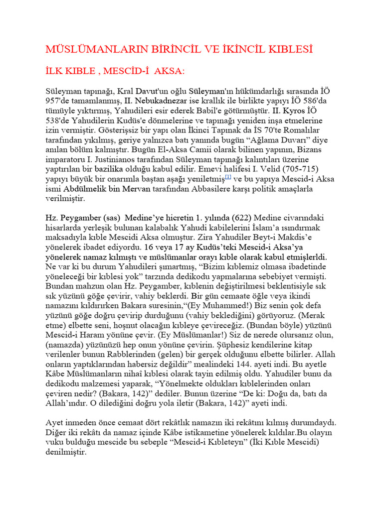 Di̇n Performans Ödevi̇ | PDF