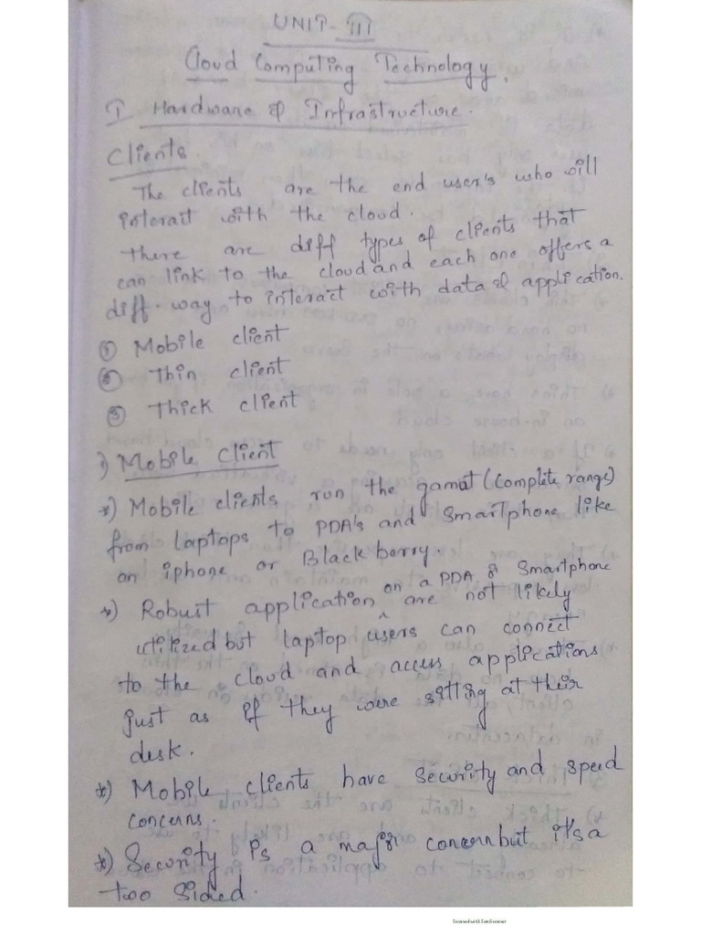 Cloud Computing Unit 3 | PDF