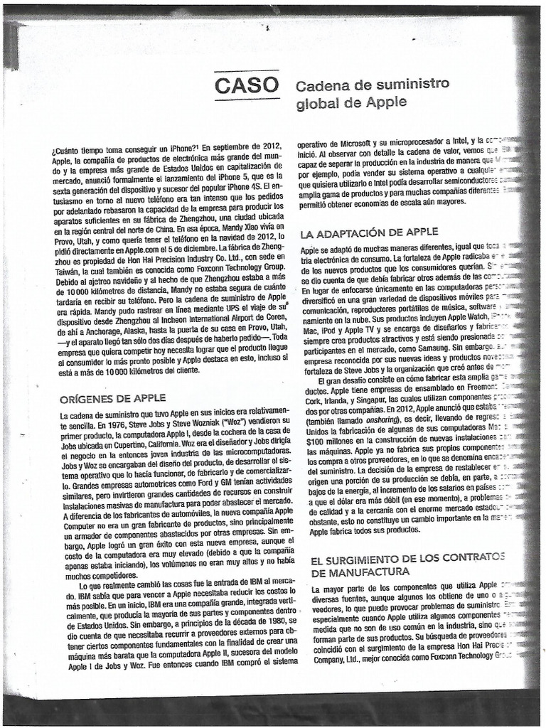 Caso APPLE | PDF