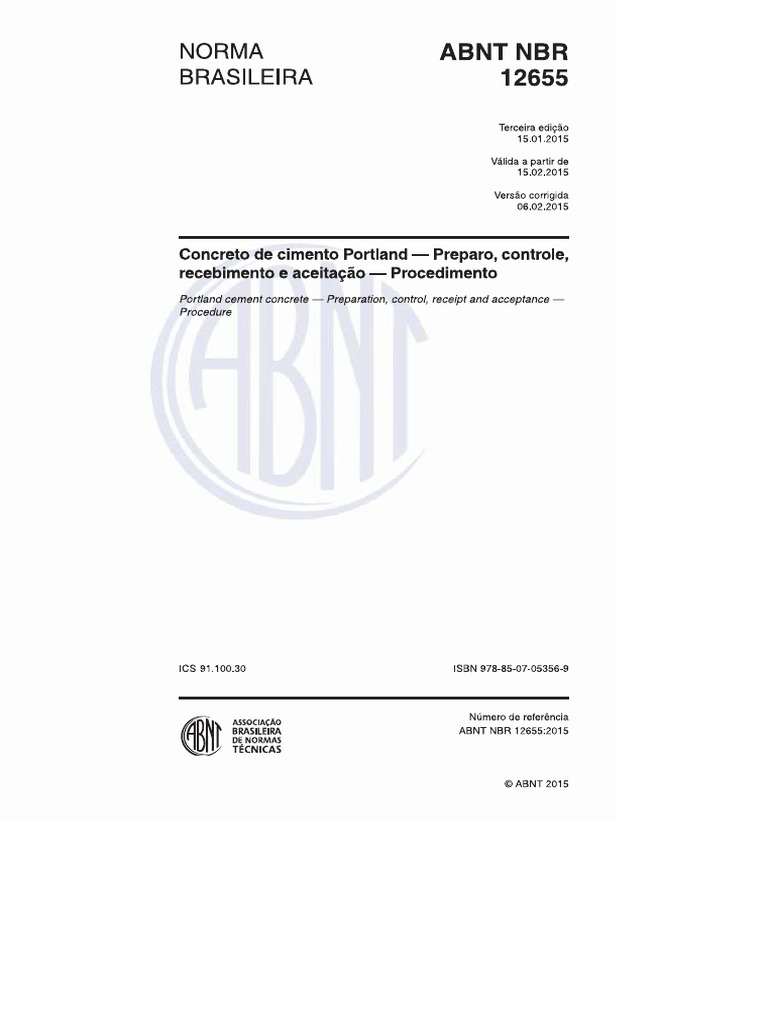 ABNT_NBR_12655_2015 | PDF