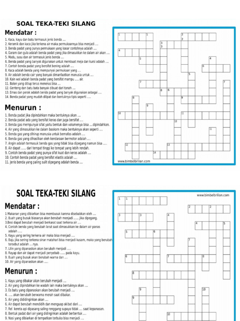 TTS Ipa Kelas 3 - Perubahan Sifat Benda | PDF