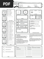 Munchkin Character Sheet | PDF