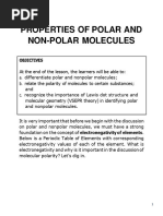 Polar vs Non-Polar Molecules Explained | PDF | Chemical Polarity ...