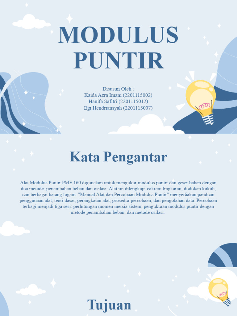 Modulus Puntir dan Geser: Panduan Lengkap | PDF