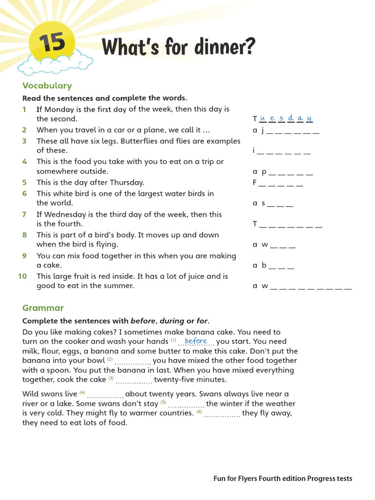 FFF 4e PT U15 PDF | PDF | Language Arts & Discipline | Home & Garden