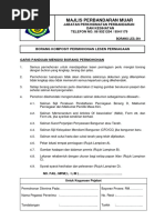 Borang Permohonan Lesen PBT (MPKJ) | PDF