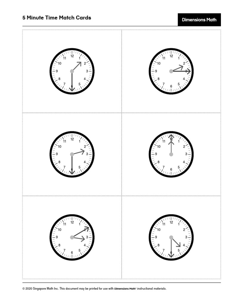 DM 1HIPB 5+Minute+Time+Match+Cards+ +web | PDF