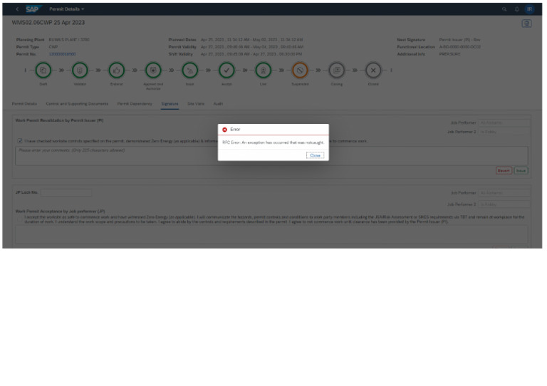 RFC Error | PDF
