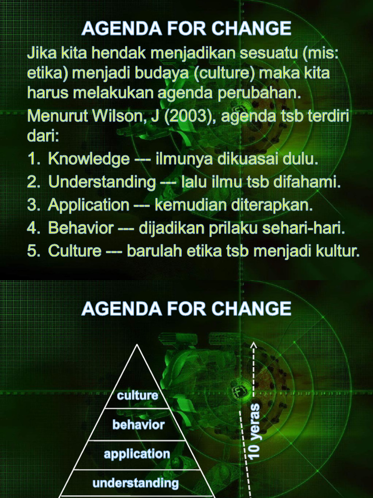 Agenda For Change | PDF