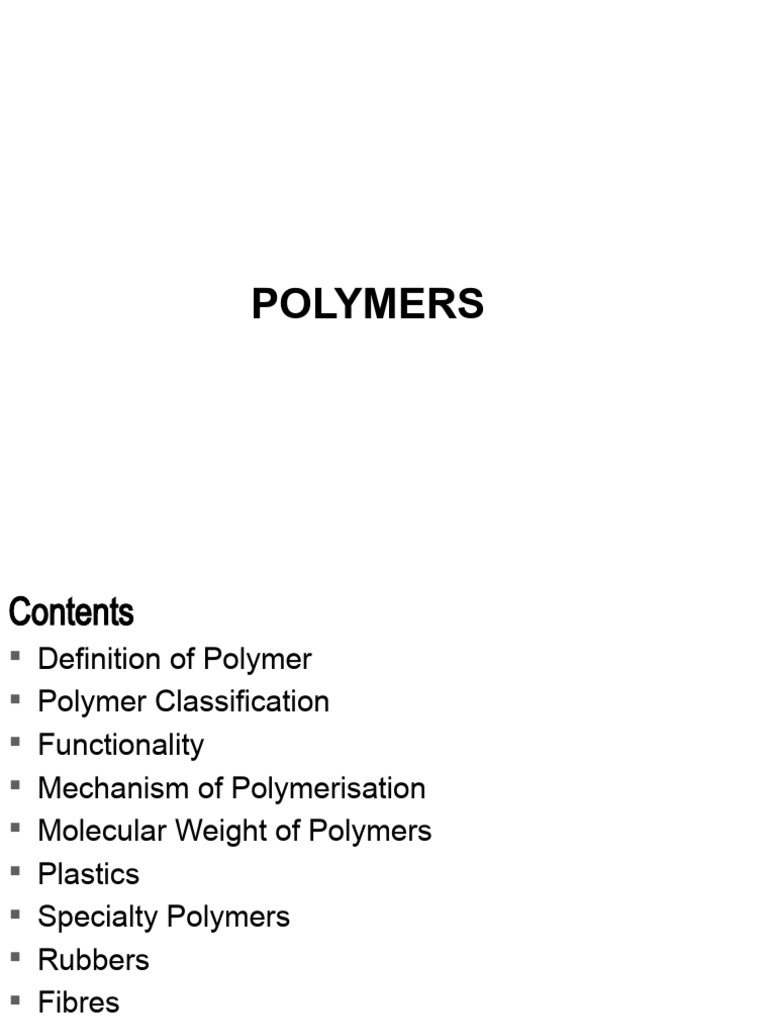 Polymer | PDF | Polymers | Adhesive