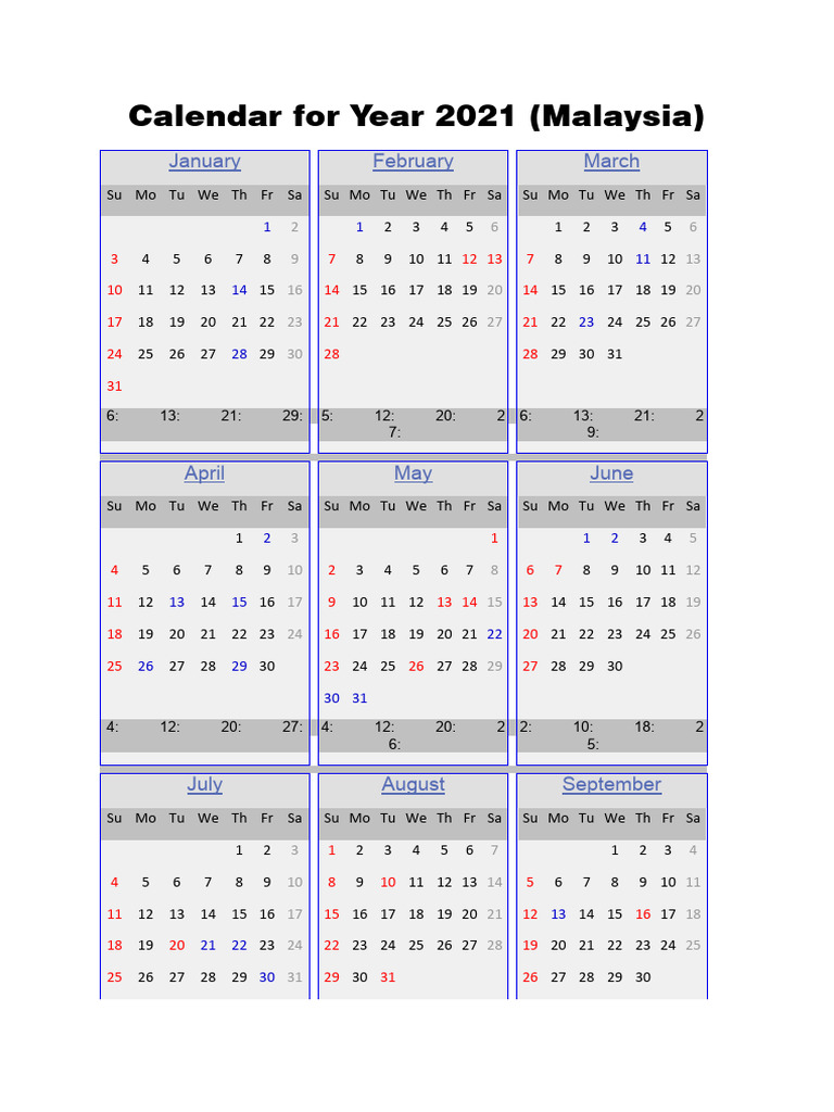 8.1. Kalendar 2021 | PDF