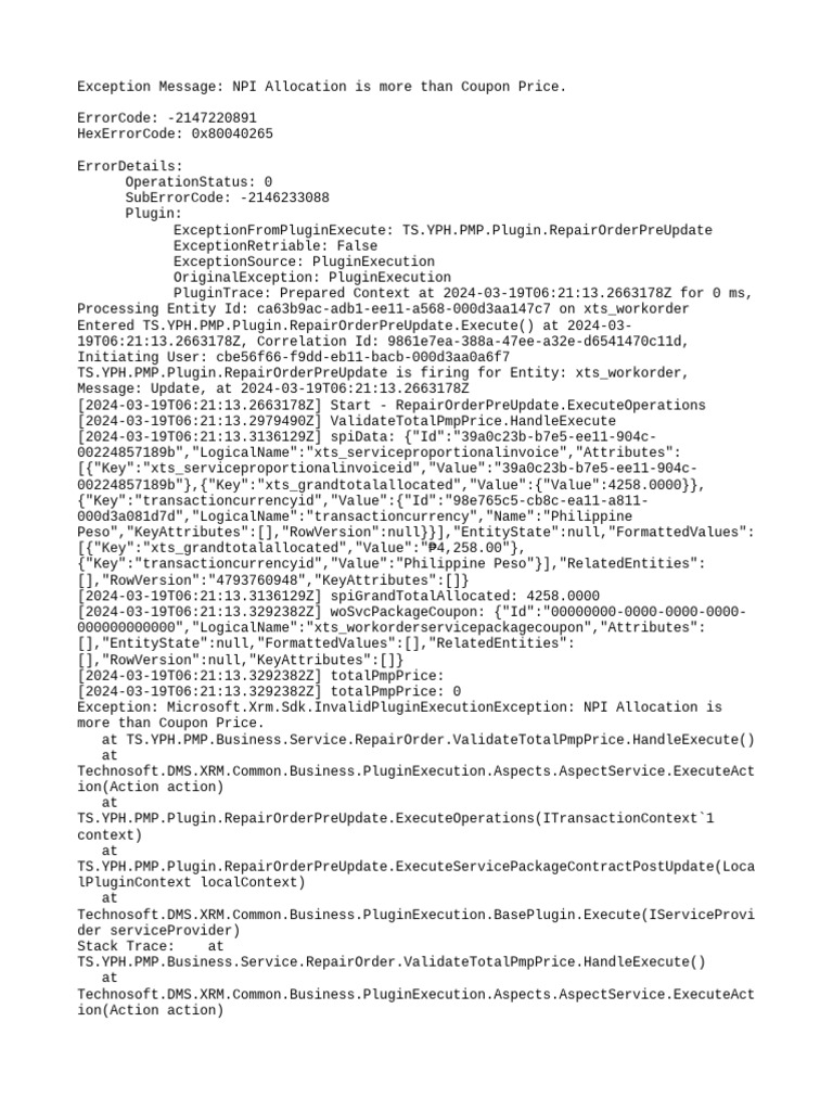 ErrorDetails - 2024-03-19T142104.679 | PDF | Computer Programming | Computing