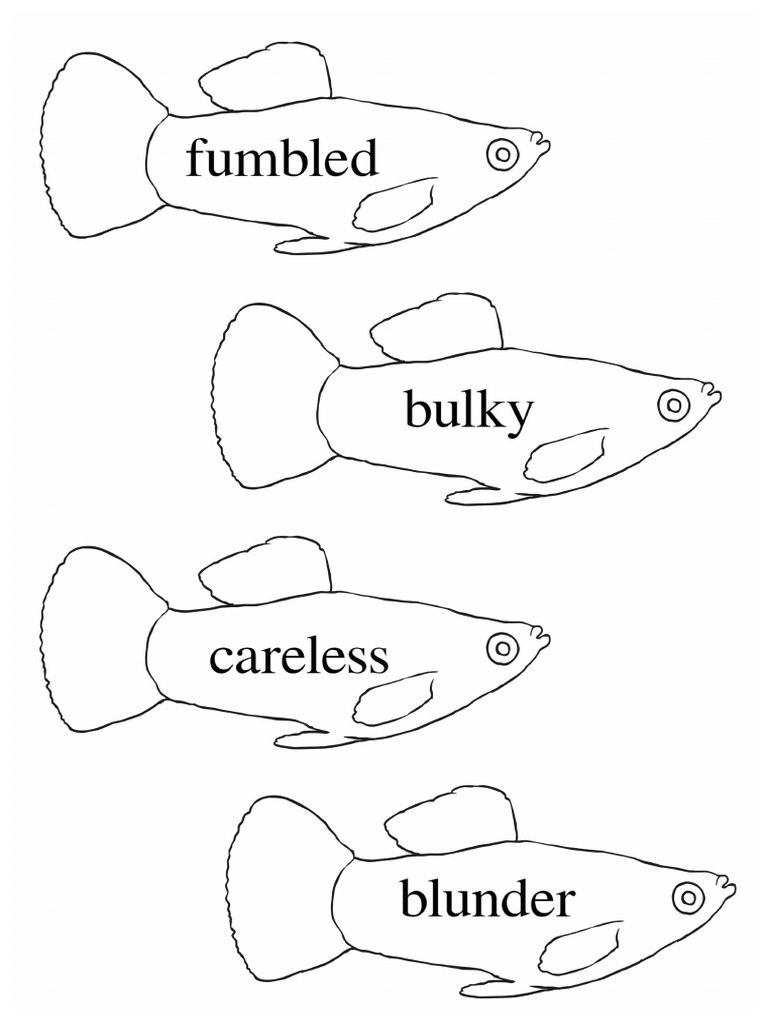 Fish in A Tree Vocab | PDF