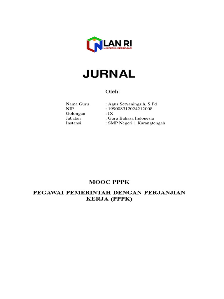 JURNAL1 Naning | PDF | Politik