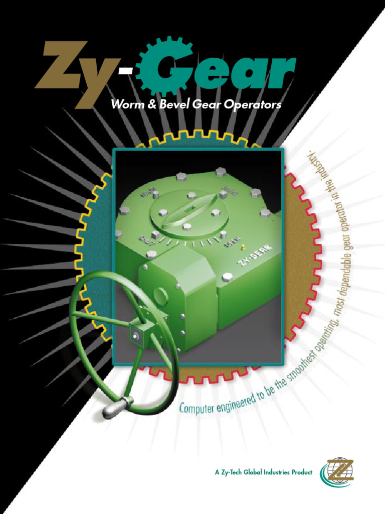 Zy-Gear Worm & Bevel Gear Operators | PDF | Gear | Screw