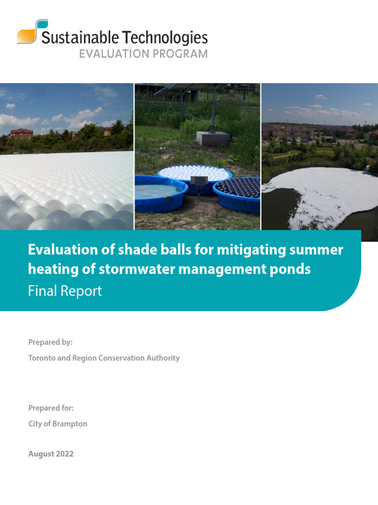 Shade Balls Final Report 2022 | PDF | Climate Change Mitigation | Water
