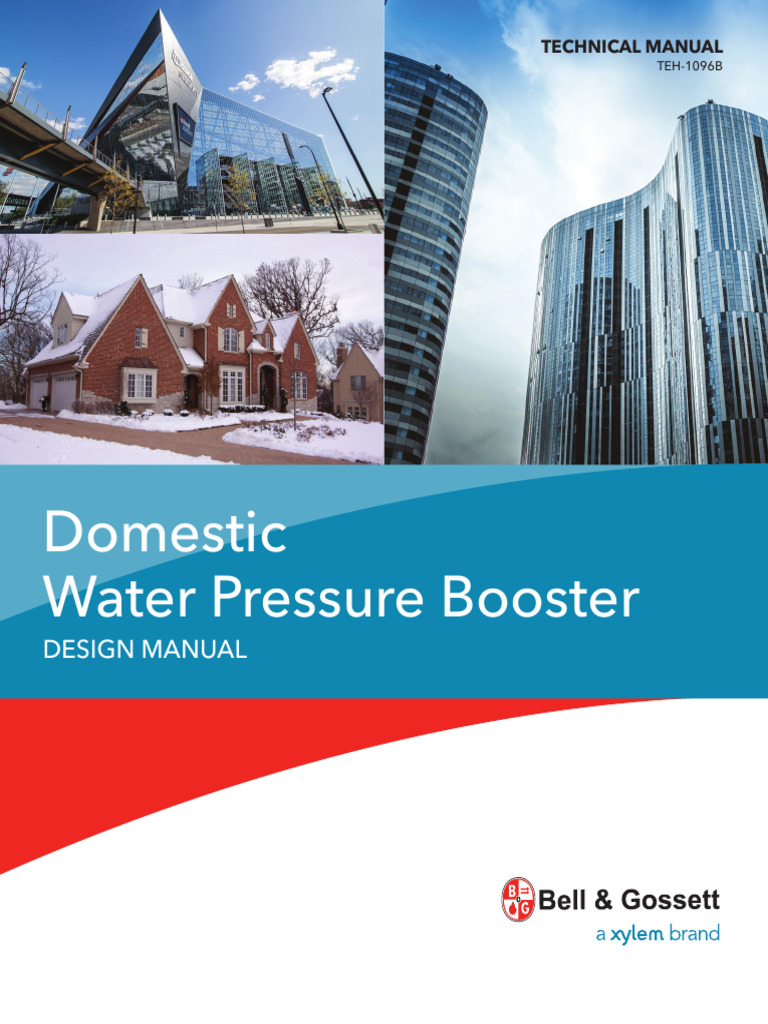 Teh 1096b Domestic Water Pressure Booster Design | Download Free PDF ...