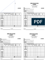 Sample Laundry Items List Form | PDF