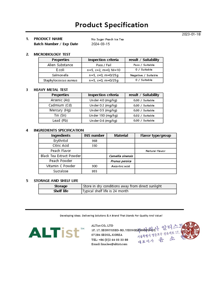PEACH | PDF | Chemistry | Chemical Substances