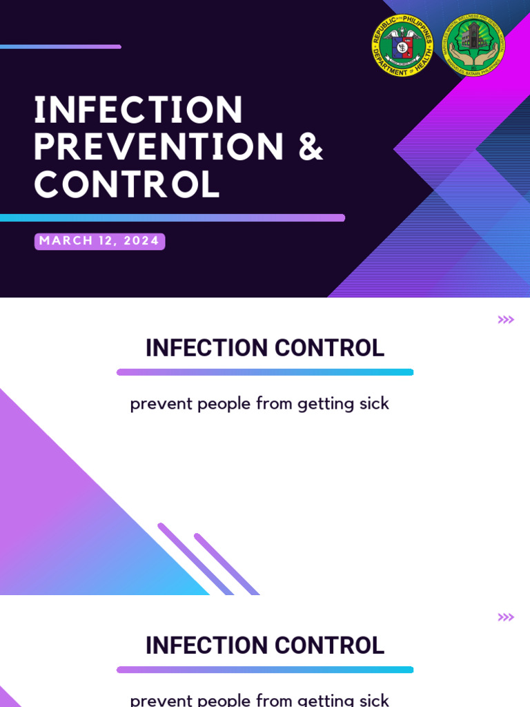 INFECTION Control Student Orientation | PDF