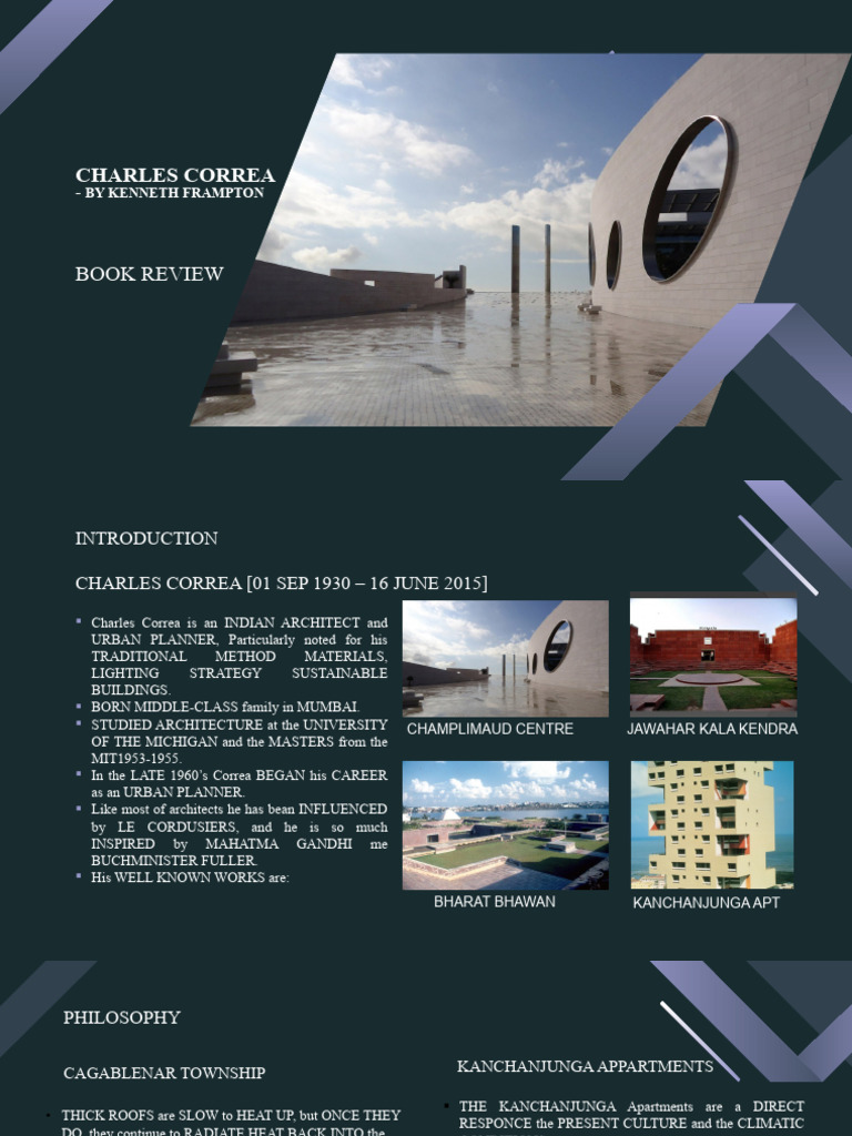 Charles Correa Book Review | PDF | Earth Sciences