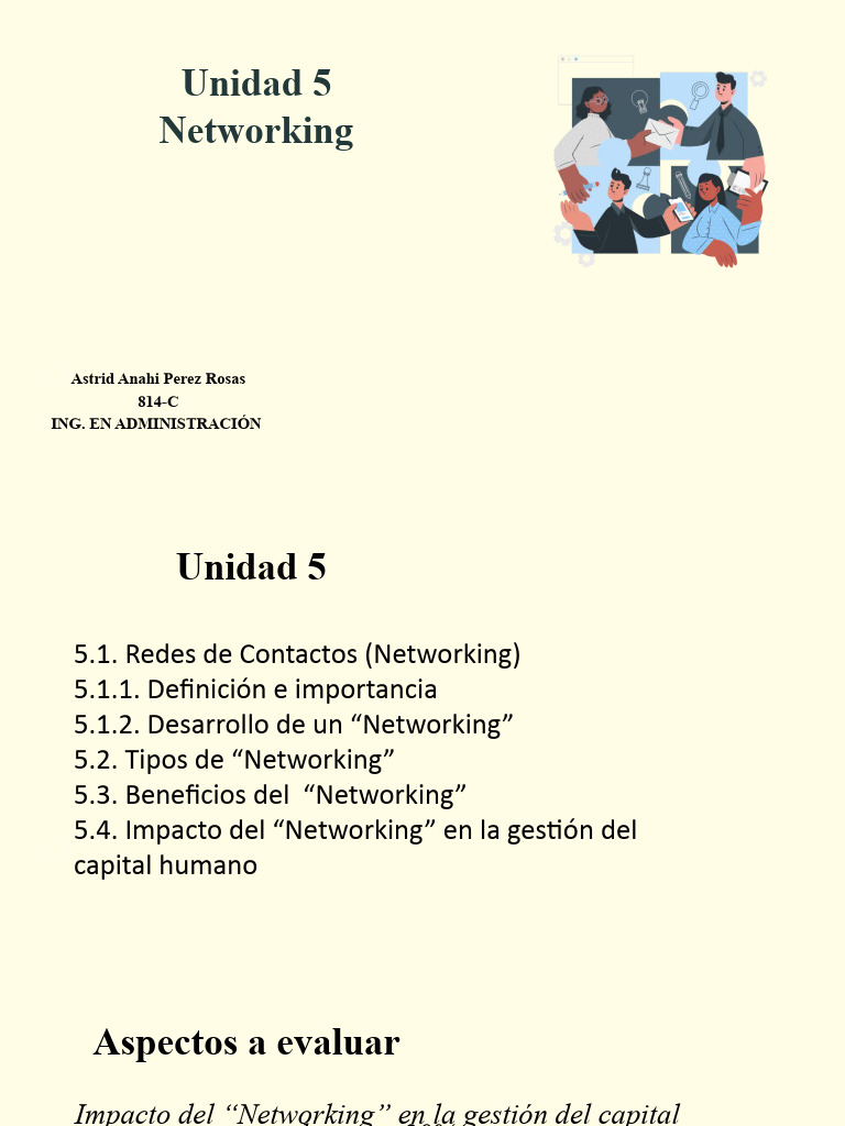 Que Es El Networking | PDF | Comunicación