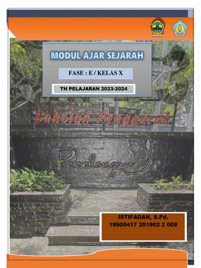 Modul Ajar Sejarah - MODUL AJAR - X - PENGANTAR ILMU SEJARAH - Fase E | PDF