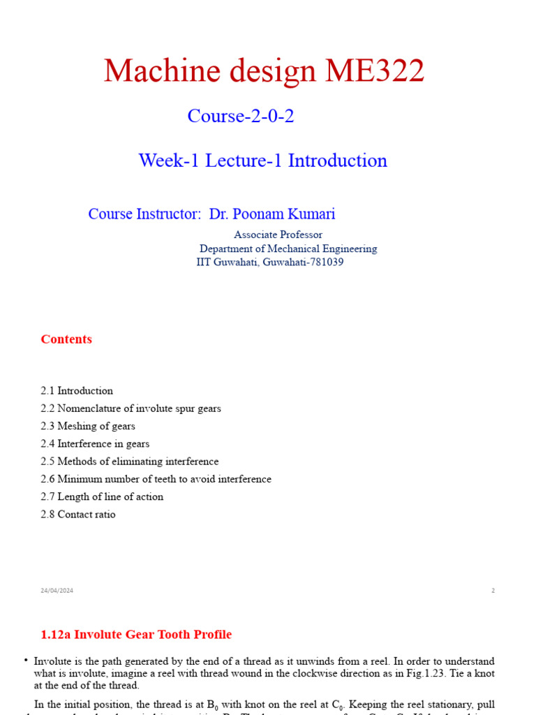 Lecture 2 5 Jan | PDF | Gear | Euclidean Geometry