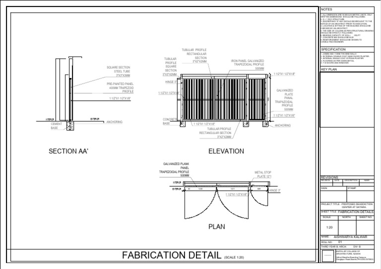 Fabrication DWG | PDF | Civil Engineering | Structural Engineering