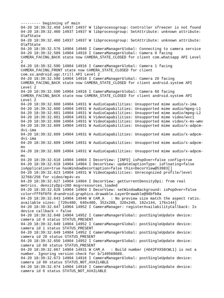 Log Cat 1713613172389 | PDF | Software | Computing