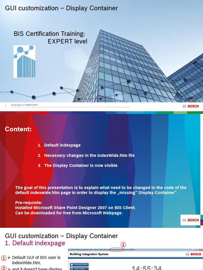 4 - GUI_DisplayContainer | PDF | Graphical User Interfaces | Software