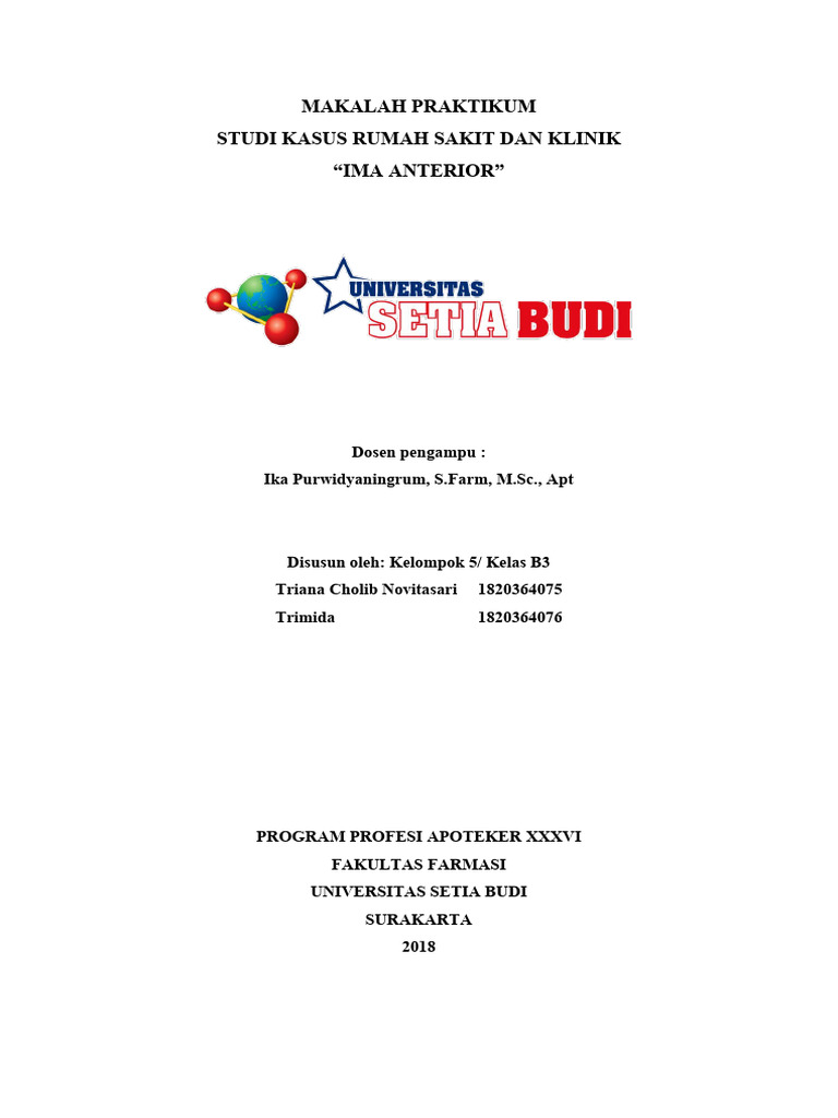 IMA Anterior BU IKA | PDF | Kesehatan Holistik | Sains & Matematika