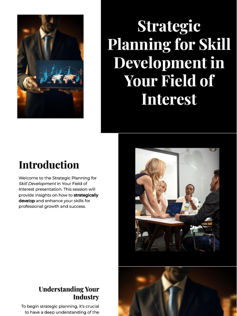 Wepik Strategic Planning for Skill Development in Your Field of ...