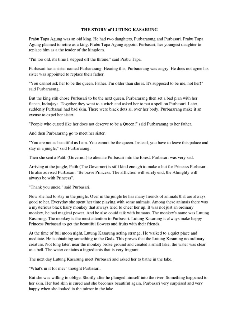 Narrative Exercise | PDF