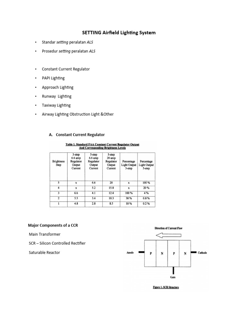 SETTING Airfield Lighting System | PDF | Teknologi & Rekayasa | Sains ...