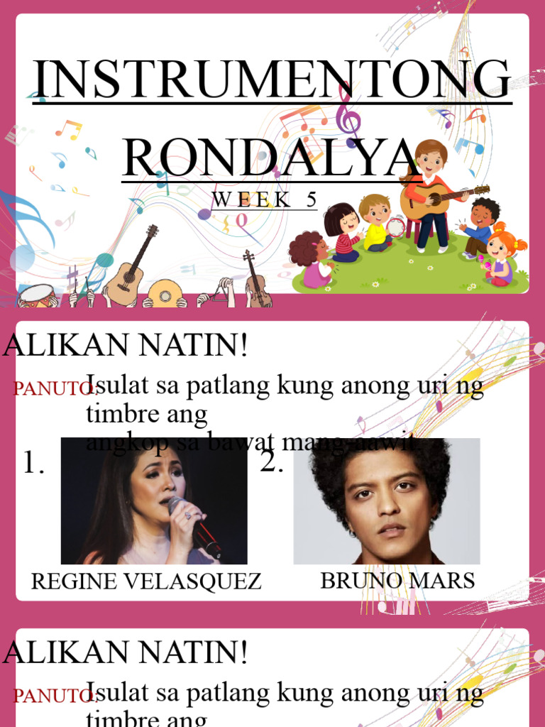 Instrumentong Rondalya | PDF