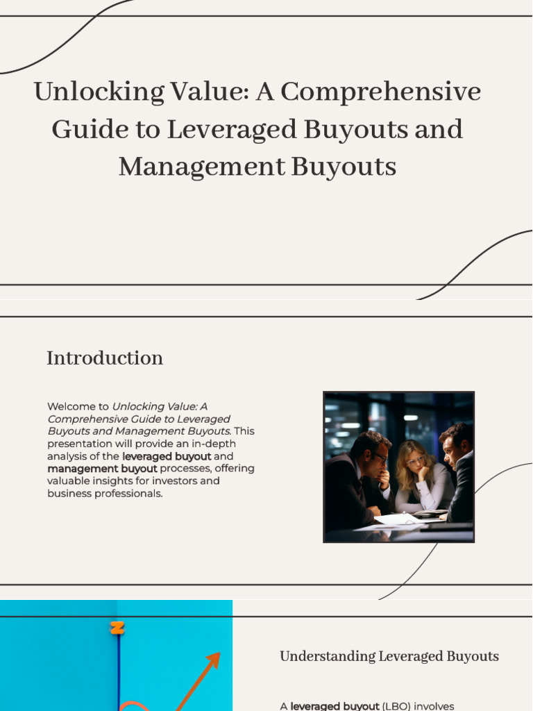 MBO and LBO | PDF | Finance & Money Management