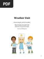 2nd Grade Extreme Weather Unit Lesson Plan | PDF | Lesson Plan ...