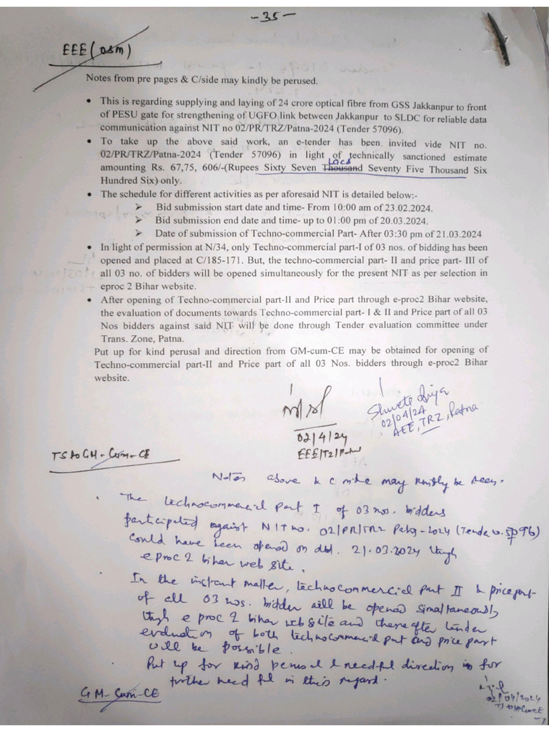 NIT 2 Opening Approval | PDF