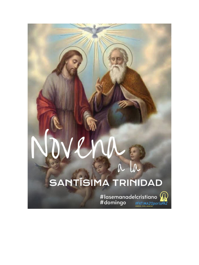 Novena A La Santisima Trinidad | PDF