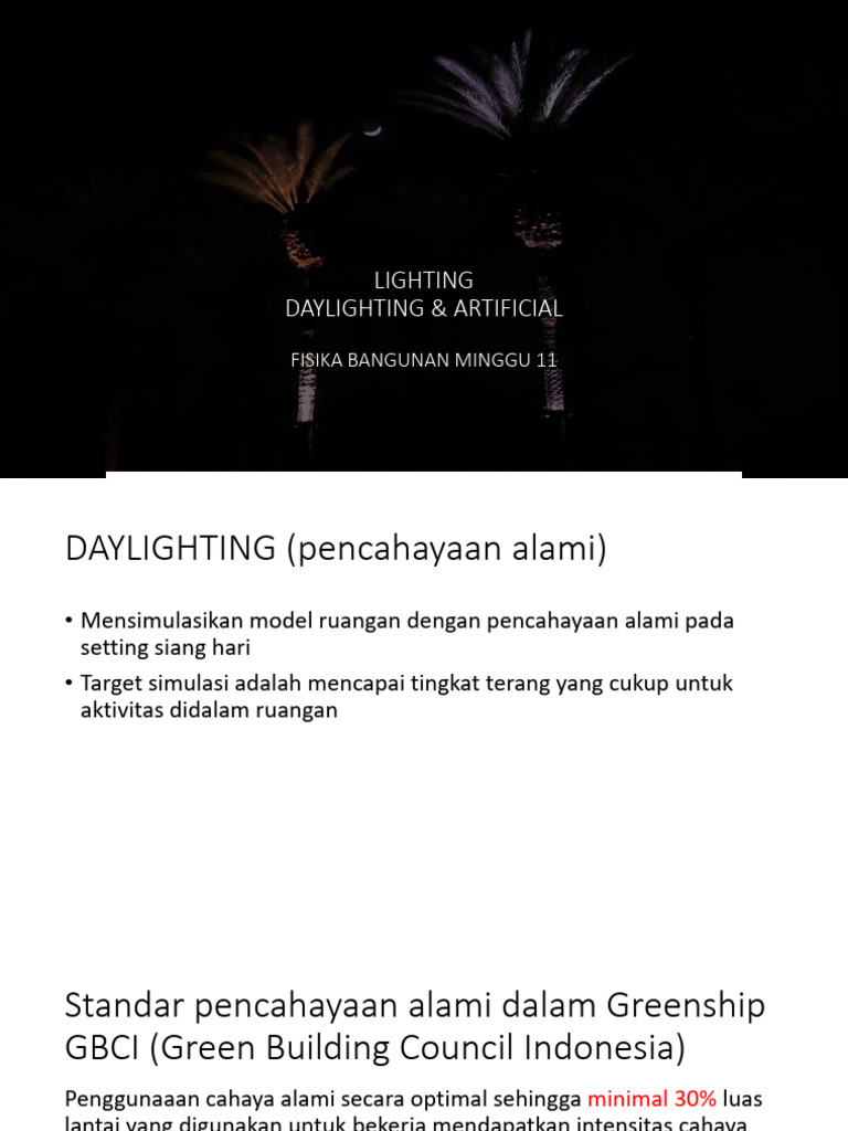 DIALUX Daylight and Lighting Design | PDF