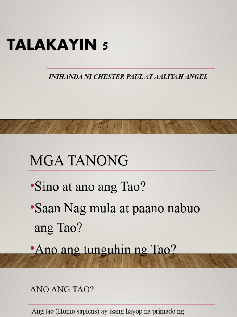 Hope Talakayan 3 | PDF